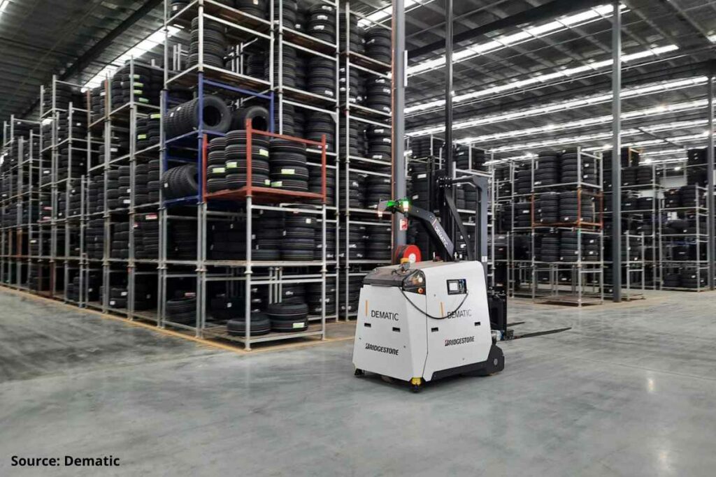 Bridgestone Australia deploys Dematic AGV solution